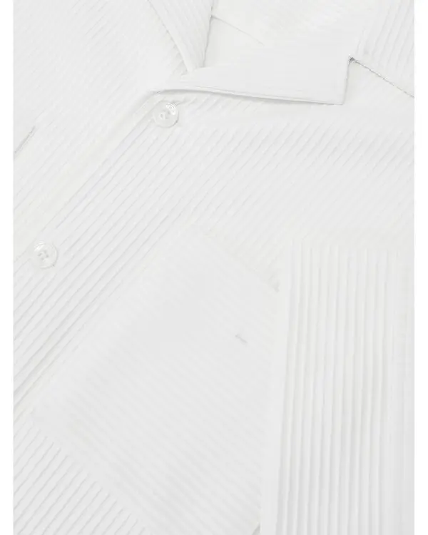 REISS Ribbed Cuban Shirt