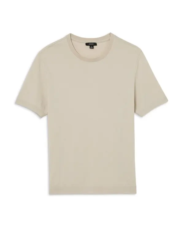 REISS Fine Rib Crewneck T-shirt