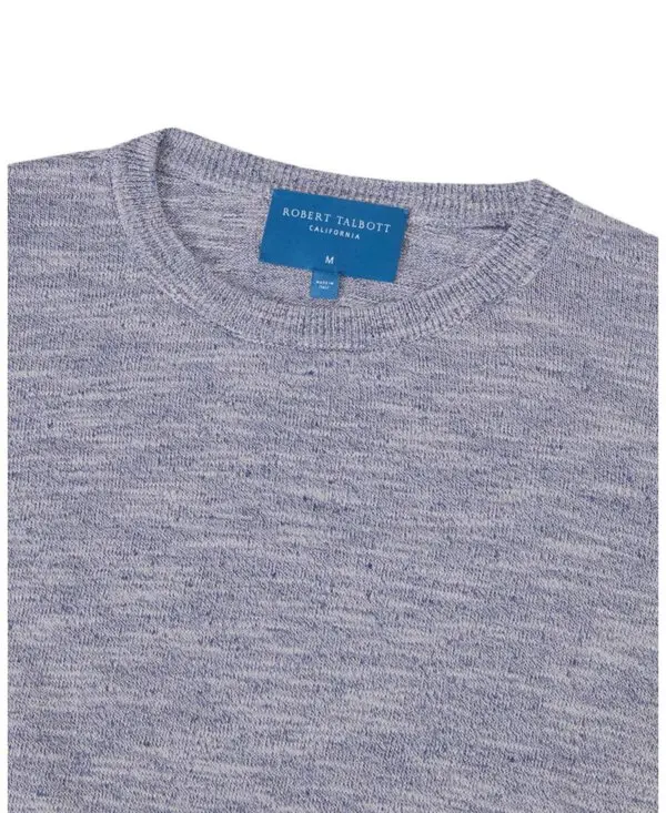 Robert Talbott Robbins Linen Silk Crewneck Sweater