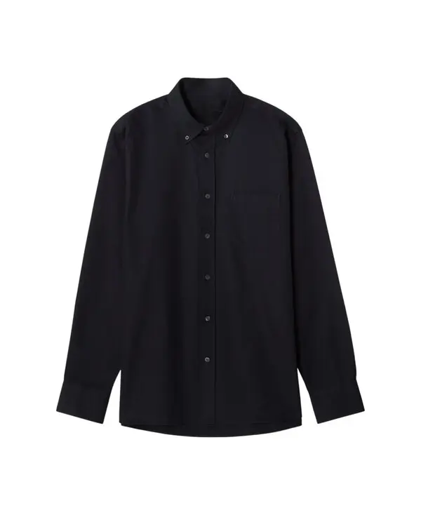 Robert Talbott Harrison Button Down Pique Shirt - Black