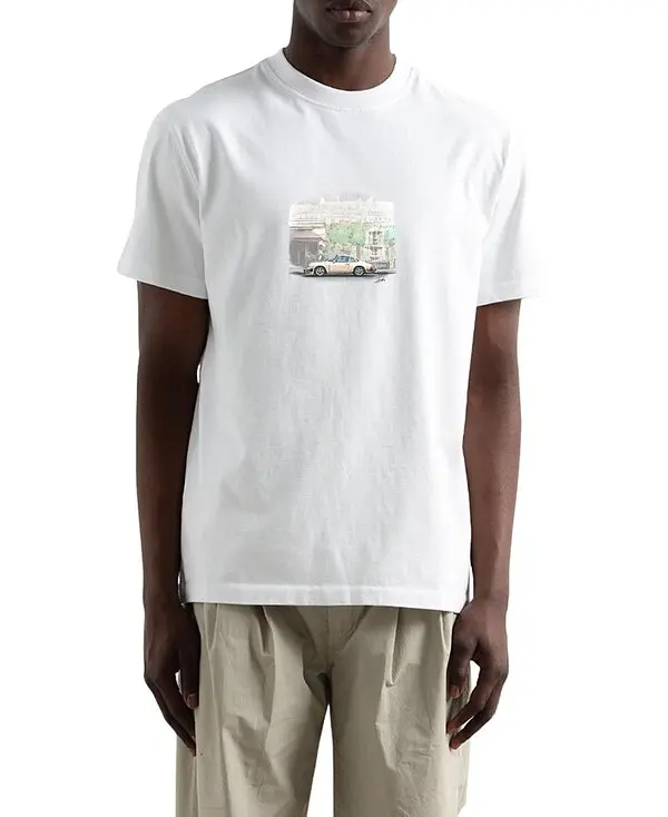 EDMMOND STUDIOS Chasing Classics Print T-shirt - Plain White