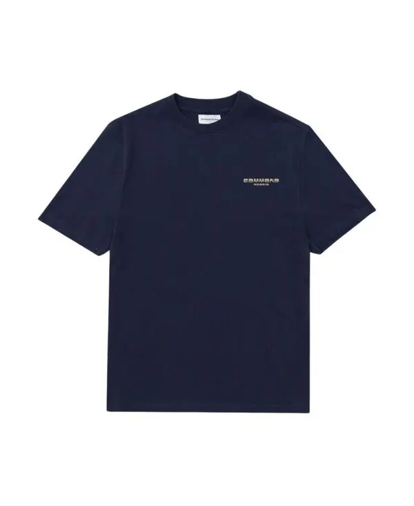 EDMMOND STUDIOS Melomaniac Printed T-shirt - Plain Navy