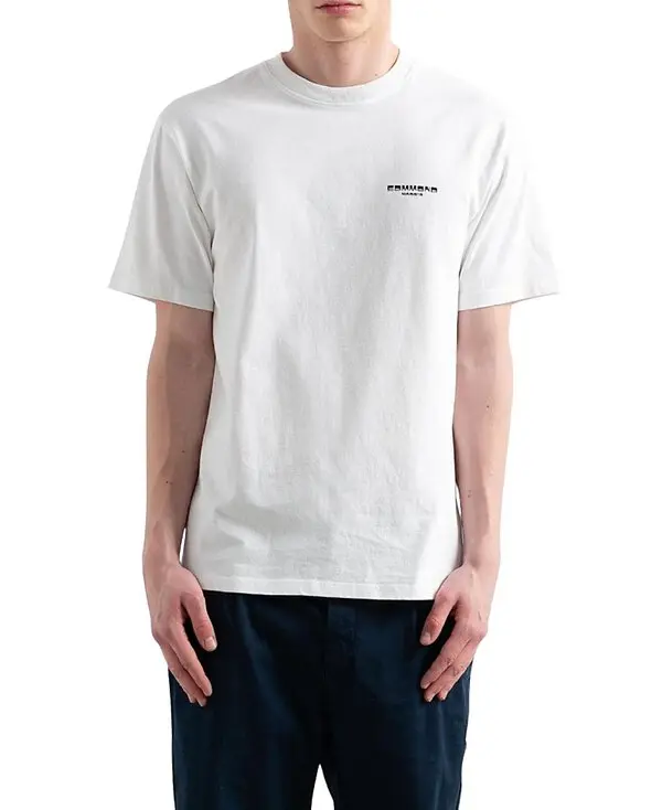 EDMMOND STUDIOS Melomaniac Printed T-shirt - Plain White