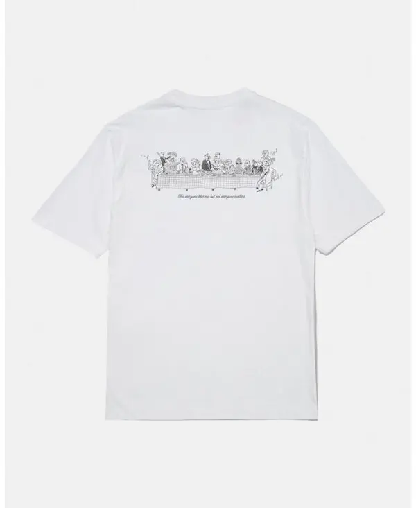 EDMMOND STUDIOS Banquet Hall Print T-shirt - Plain White