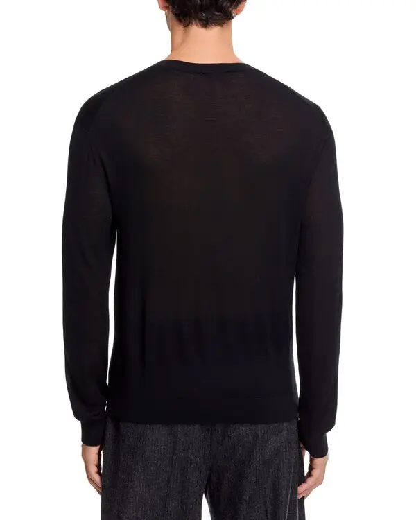 FRAME Fine Gauge Wool Cashmere V-neck Sweater