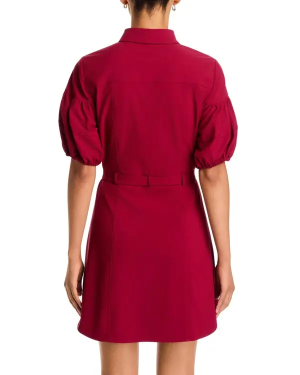 Cinq À Sept Norel Button Front Mini Dress