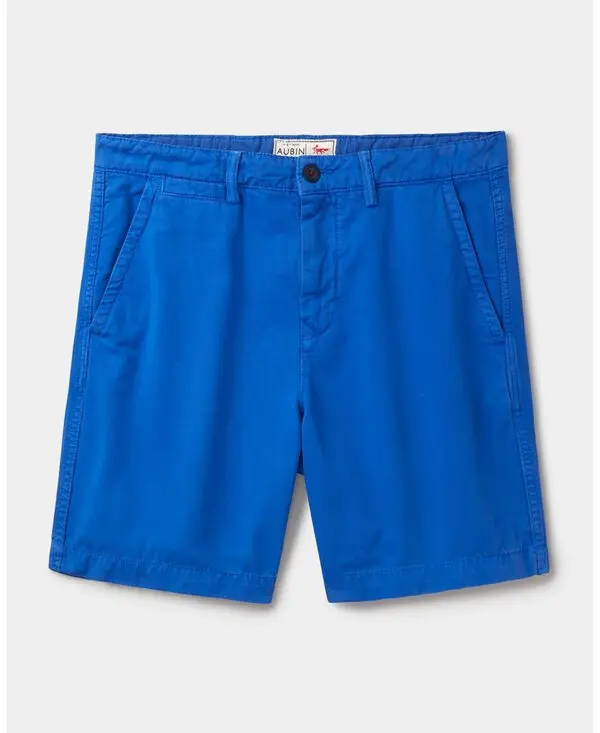 AUBIN Stamford Chino Short - Washed Cobalt