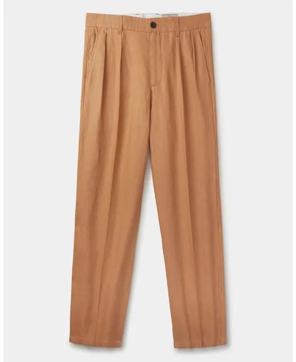 Aubin Belvedere Relaxed Linen Trousers