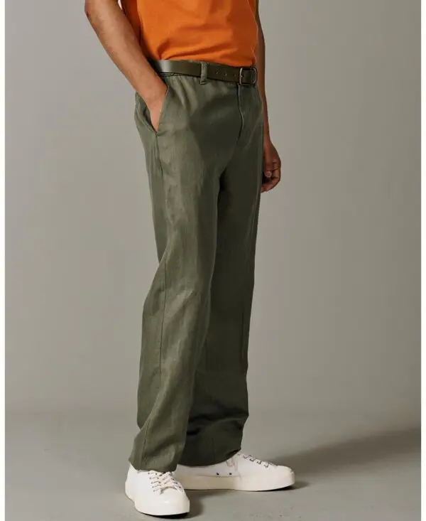 Aubin Axholme Slim Leg Suit Trouser - Khaki