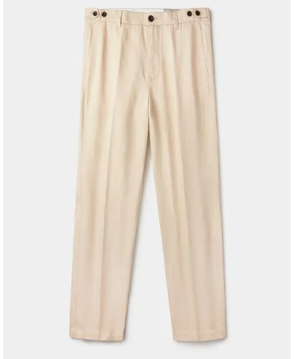 Aubin Pasmore Slim Leg Suit Trouser - Sand