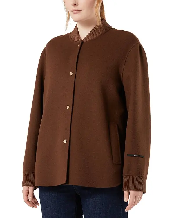 Marina Rinaldi Wool Blend Knit Shirt