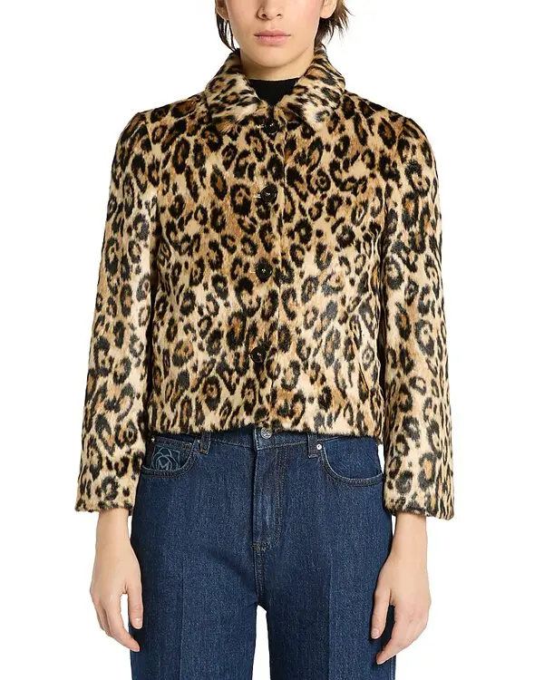 Marella Mlsangel Faux Fur Jacket