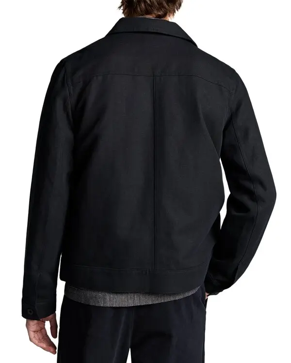 Vince Pleated Trucker Jacket
