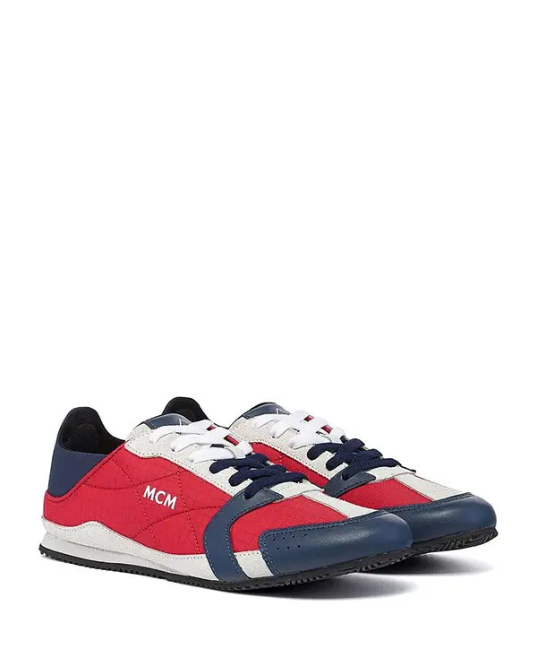 Mcm Federlite Sneakers In Ripstop Nylon
