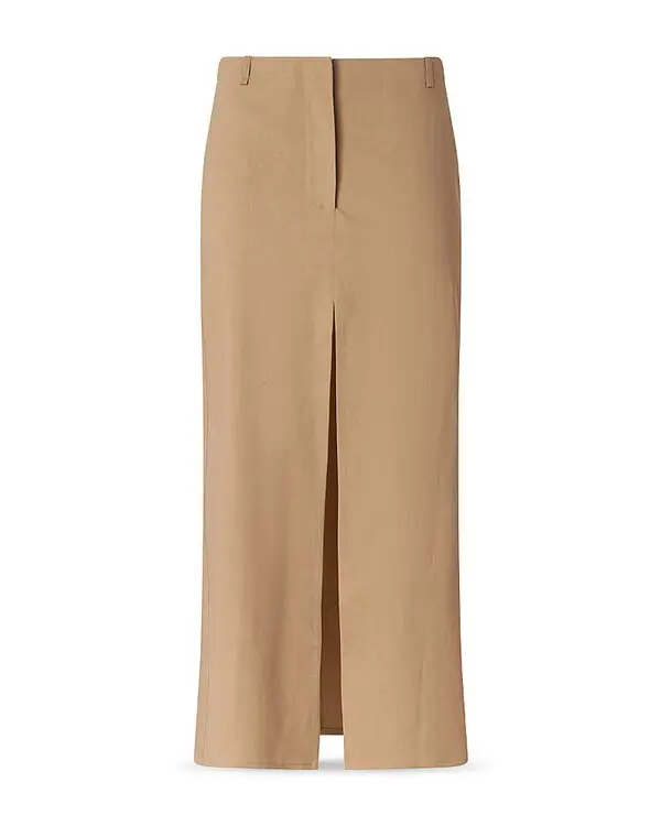 Pinko Hylda Stretch Linen Blend Skirt - D