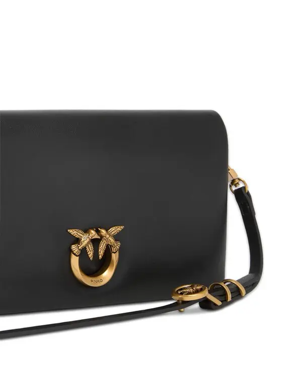 Pinko Click Soft Mini Leather Bag - Zq