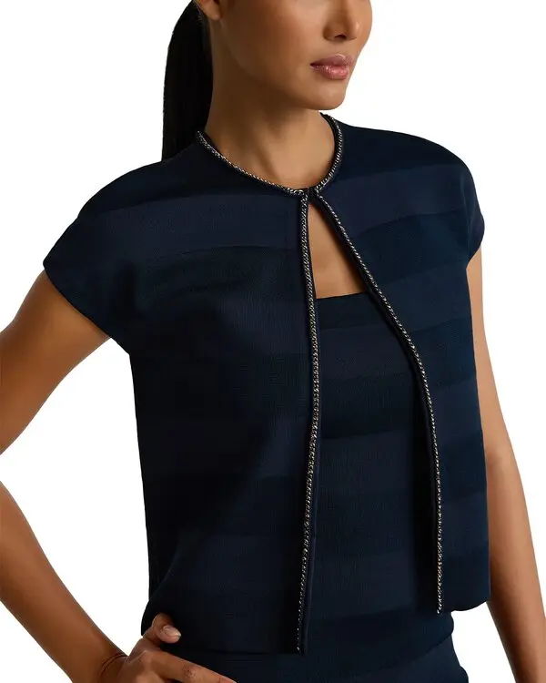 St. John Bateau Shadow Bolero
