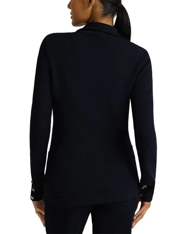 St. John Legacy Crepe Wool Blend Blazer