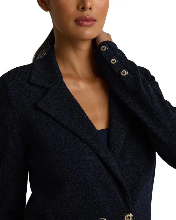 St. John Legacy Crepe Wool Blend Blazer