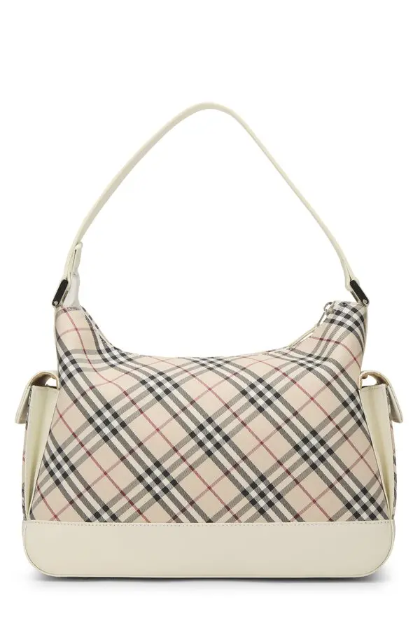 Burberry House Check Jacquard Hobo