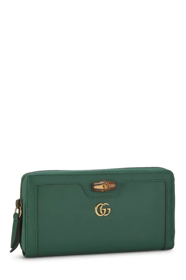 Gucci Bamboo Zip Around Wallet