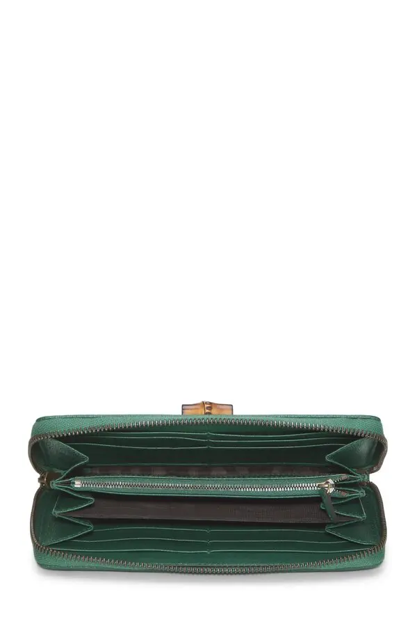 Gucci Bamboo Zip Around Wallet