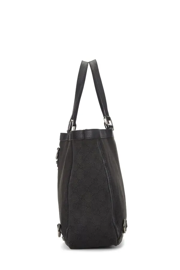 Gucci Gg Denim D-ring Abbey Tote