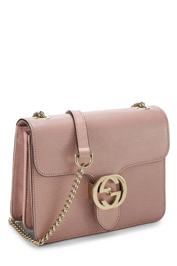 Gucci Leather Interlocking Crossbody