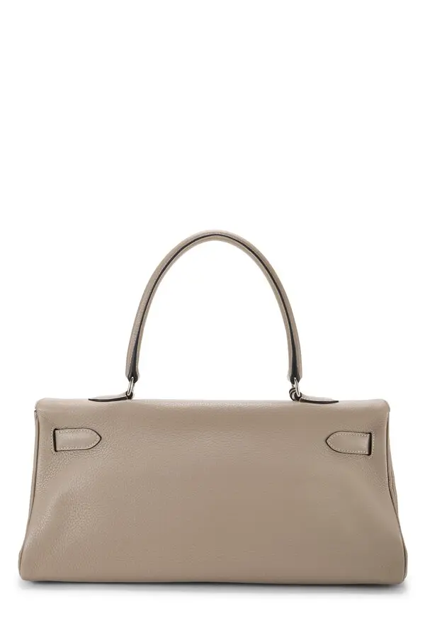 Hermès Clemence Jpg 42 Shoulder Bag - Grey