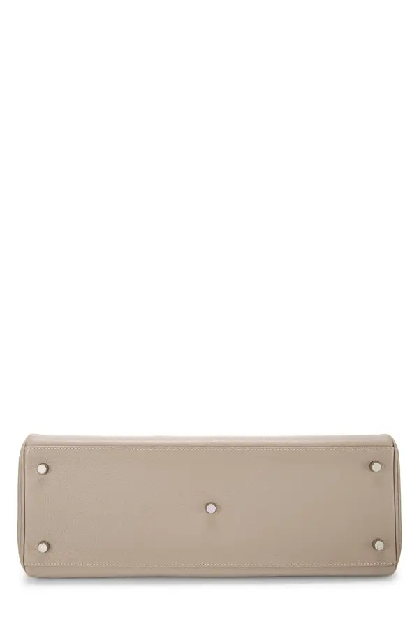Hermès Clemence Jpg 42 Shoulder Bag - Grey