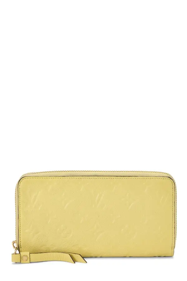 LOUIS VUITTON Monogram Empreinte Zippy Wallet