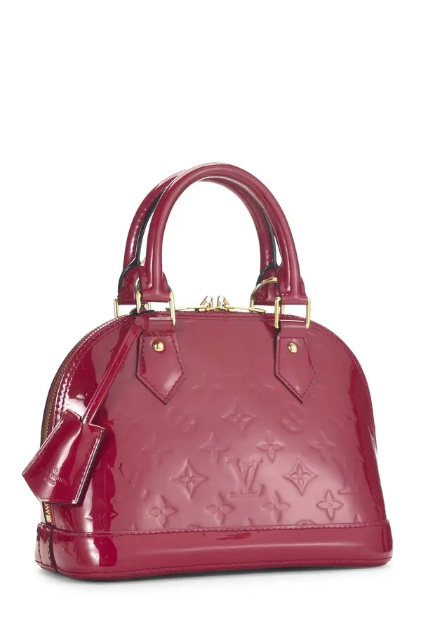 LOUIS VUITTON Rouge Grenadine Vernis Alma
