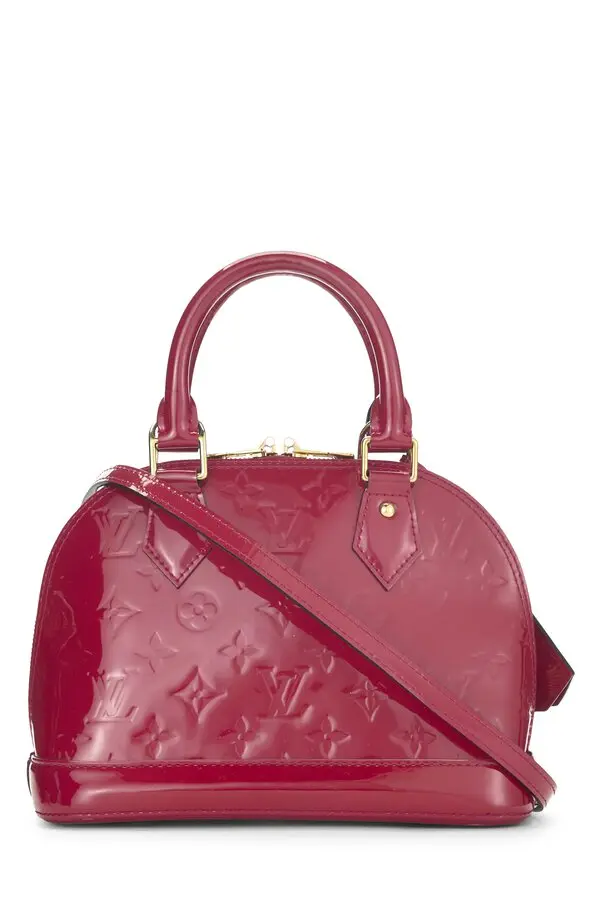 LOUIS VUITTON Rouge Grenadine Vernis Alma