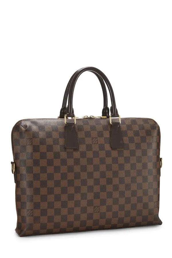 LOUIS VUITTON Damier Ebene Porte Documents Jour