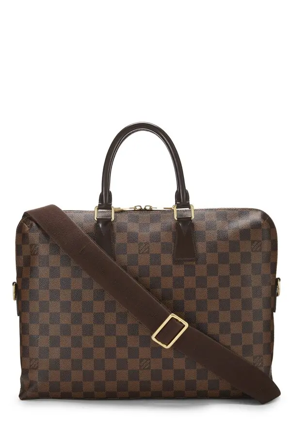 LOUIS VUITTON Damier Ebene Porte Documents Jour