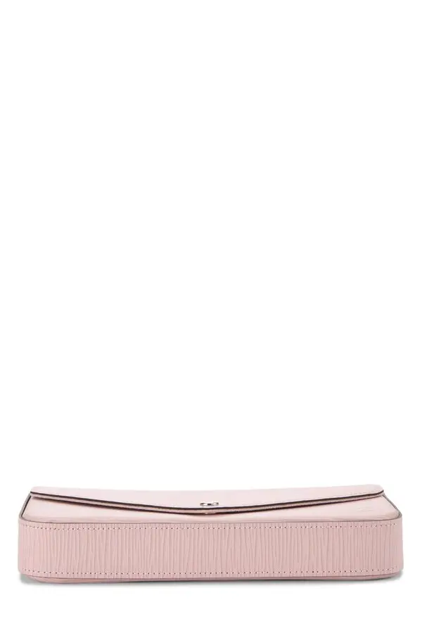 LOUIS VUITTON Rose Nacre Epi Pochette Felicie
