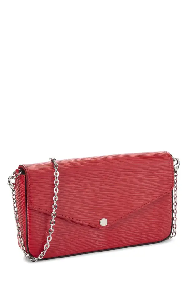 LOUIS VUITTON Piment Epi Pochette Felicie