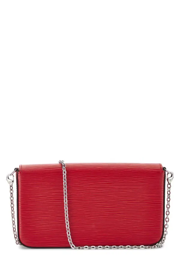 LOUIS VUITTON Piment Epi Pochette Felicie