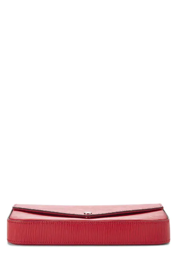LOUIS VUITTON Piment Epi Pochette Felicie