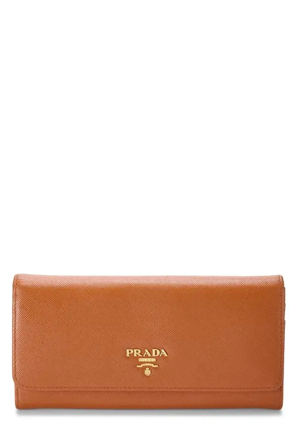 Prada Saffiano Continental Wallet