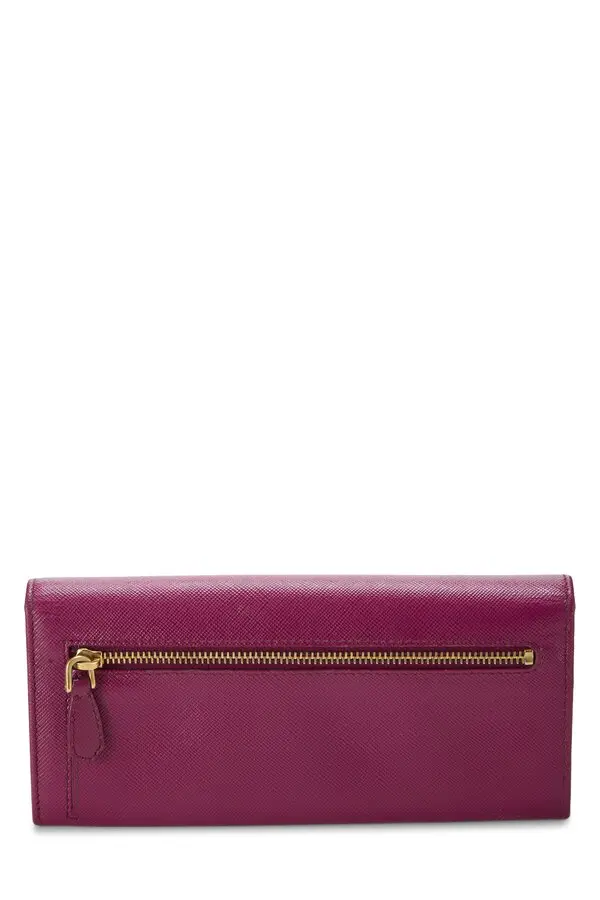 Prada Saffiano Continental Wallet