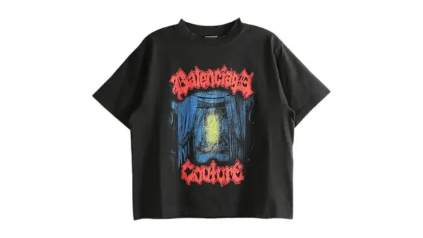 Balenciaga Graphic Medium Fit T-shirt