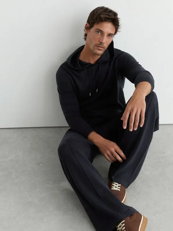 REISS Wirral Merino Wool-blend Relaxed-fit Joggers
