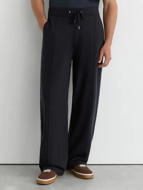 REISS Wirral Merino Wool-blend Relaxed-fit Joggers