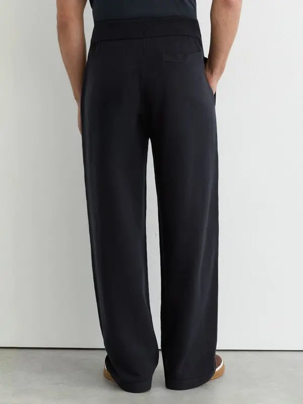 REISS Wirral Merino Wool-blend Relaxed-fit Joggers