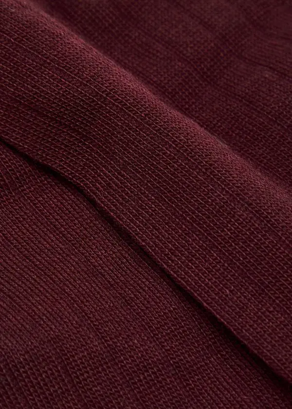 MAISON MARGIELA Tabi Ribbed-knit Wool-blend Socks