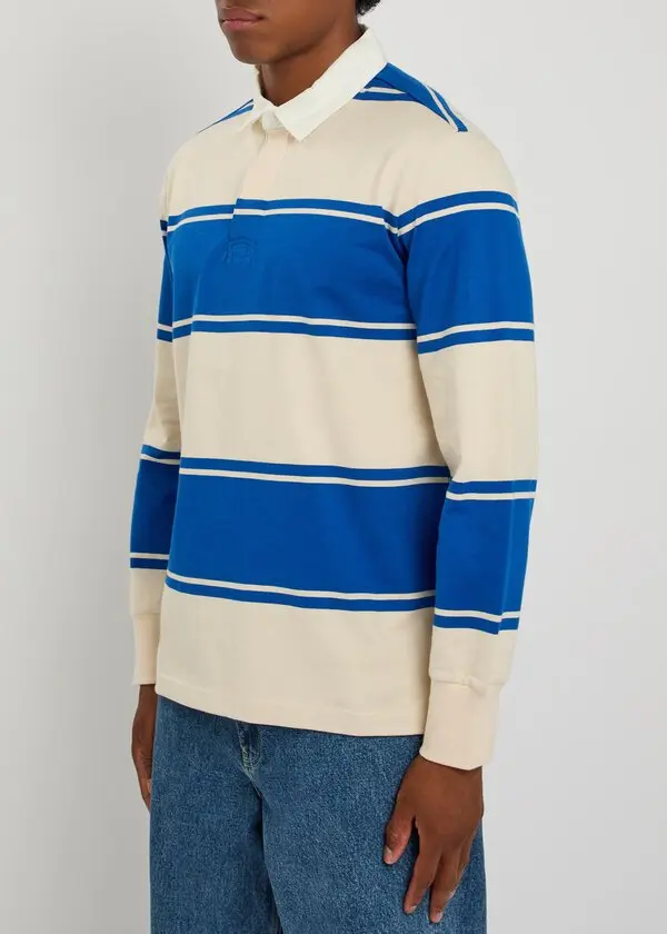 Gant Striped Cotton Rugby Shirt