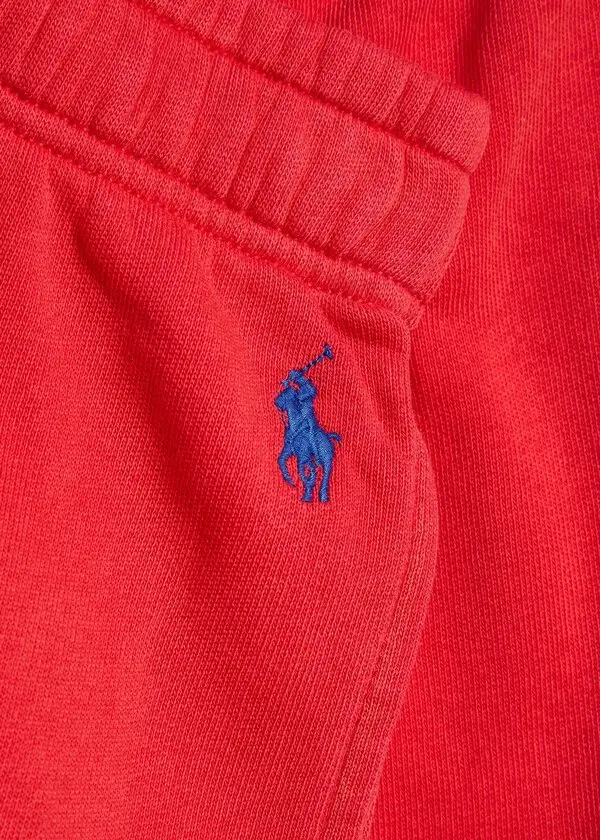 Polo Ralph Lauren Embroidered Cotton-blend Sweatpants