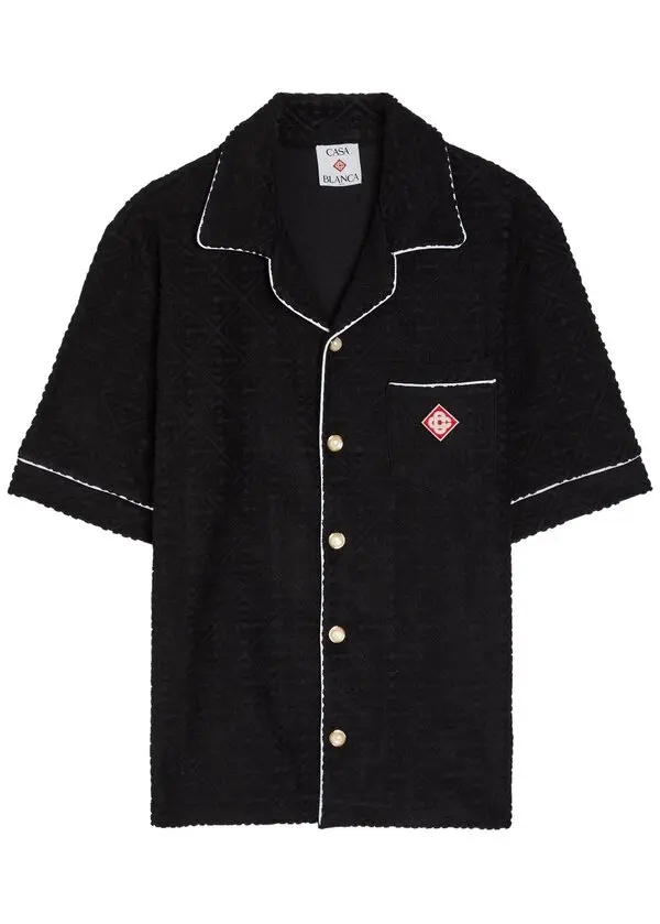 Casablanca Logo-monogrammed Terry Shirt