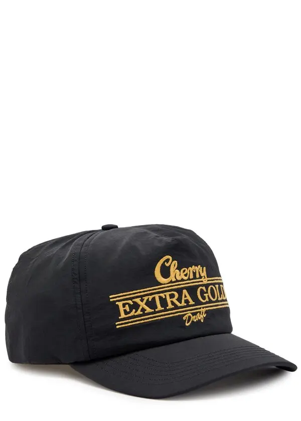 CHERRY LOS ANGELES Extra Gold 5 Panel Embroidered Nylon Cap